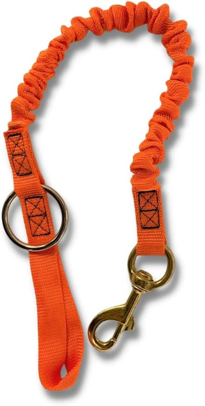 48" Orange Bungee Tool Strop with 225 Brass Snap – Treequest